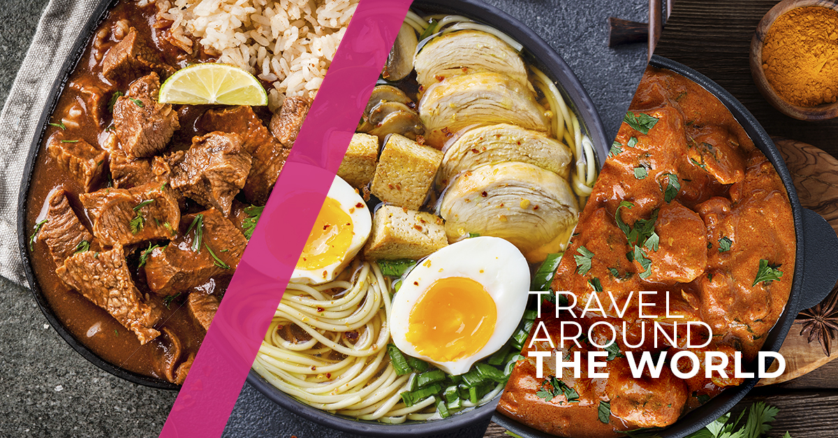 Travel around the world with these tasty dishes - ORGANO™ Official Blog