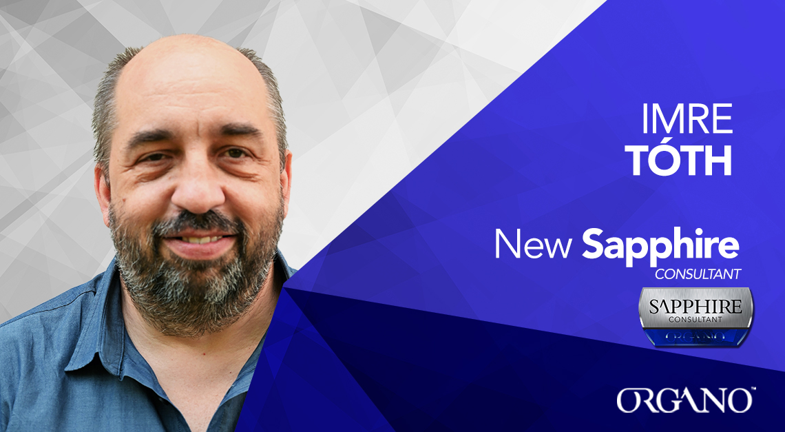 Imre Tóth - Sapphire in Hungary - ORGANO™ Official Blog