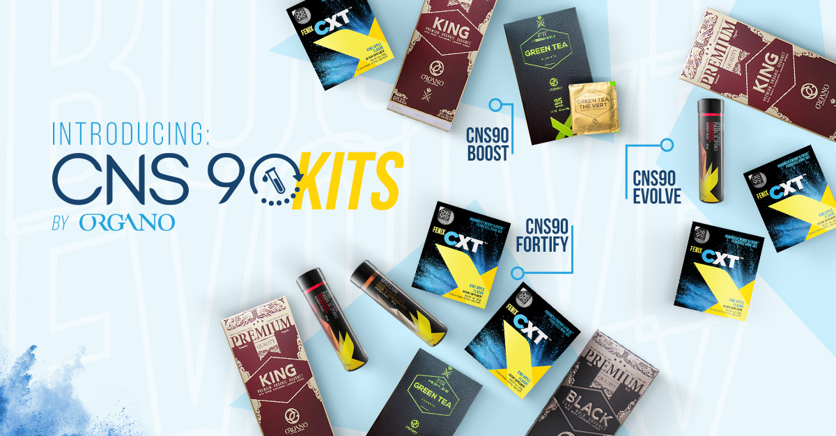 Power up your brain and body with the CNS90 Kits by ORGANO - ORGANO ...