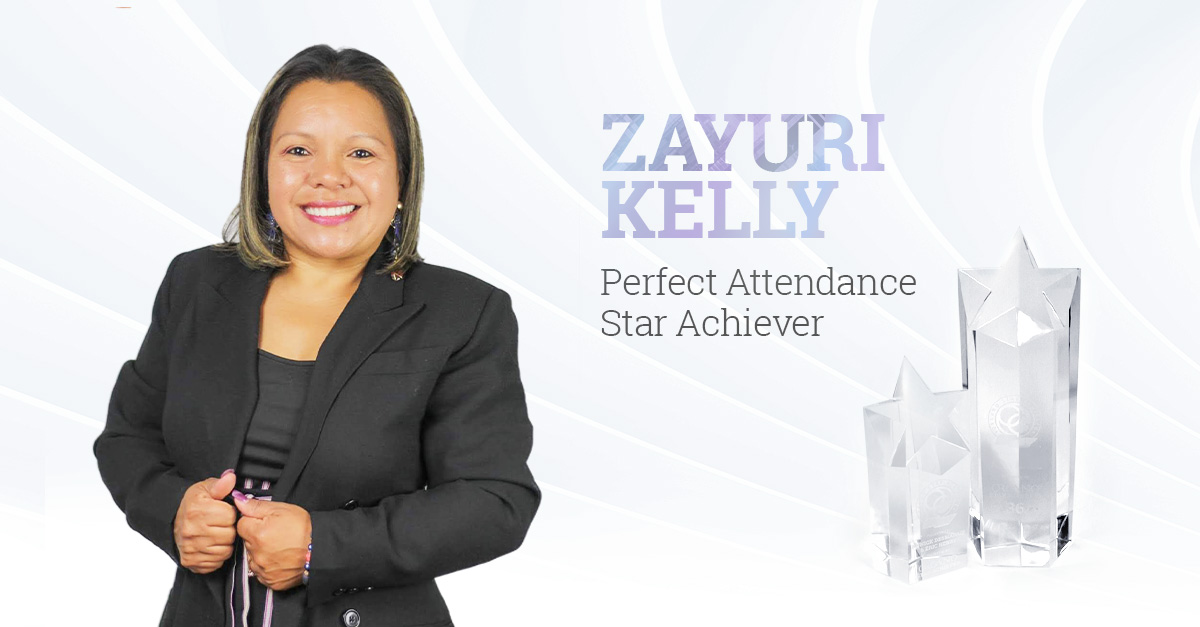 Perfect Attendance Star Achiever: Zayuri Kelly, 7.6 years and 92 stars ...