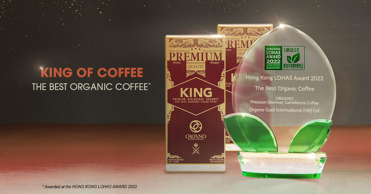 King of Coffee, Winner of the Best Organic Coffee Award at the Hong ...