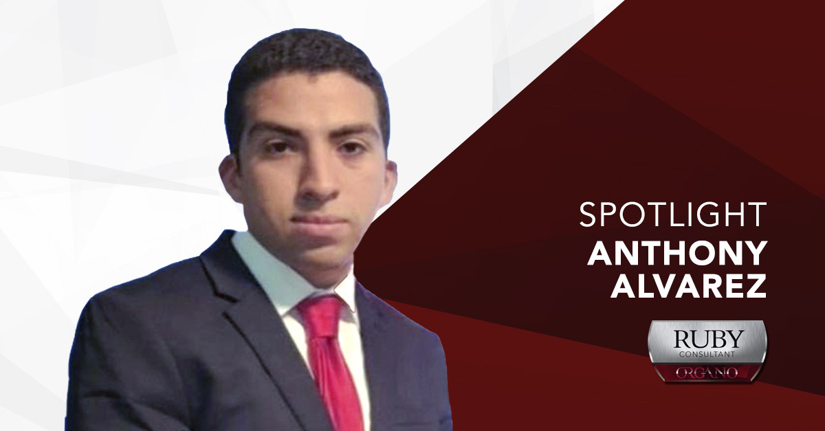 Distribution Partner Spotlight: Ruby - Anthony Alvarez - ORGANO™ Official Blog